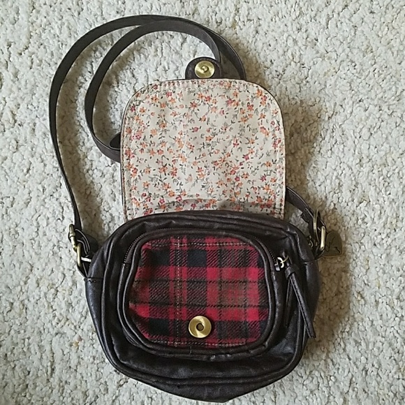 American Rag | Bags | Nwot American Rag Brown Leather Mini Crossbody ...